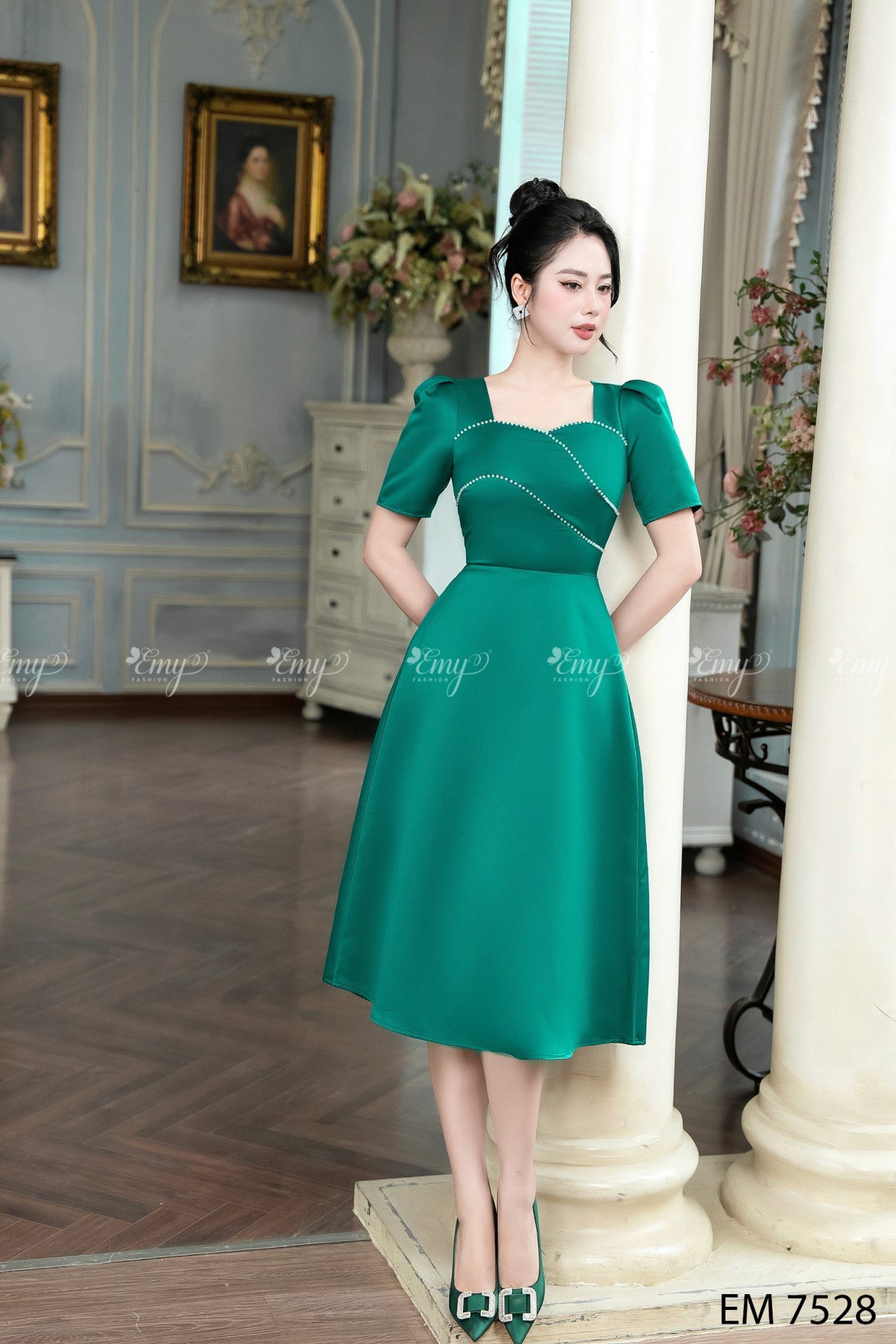 ĐẦM ĐI TIỆC – Emy Thời trang thiết kế